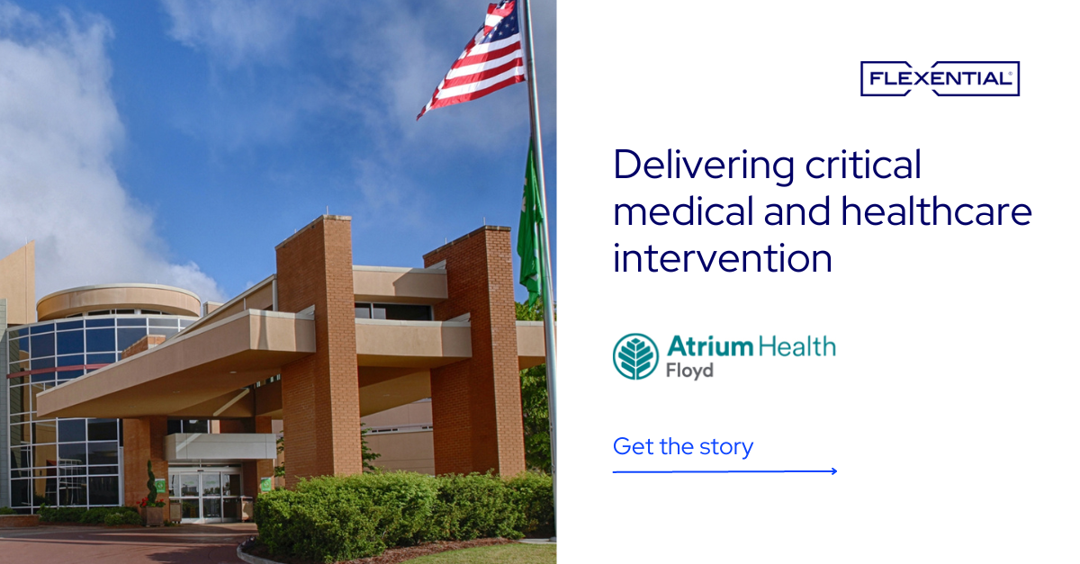 Delivering critical medical and healthcare intervention | Flexential