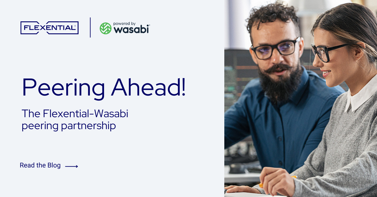 Revolutionizing Connectivity with Wasabi Private Peering | Flexential