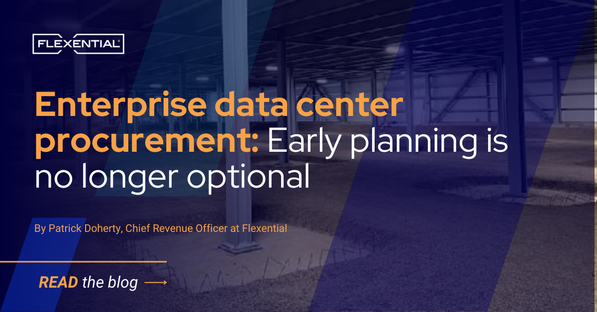 Enterprise Data Center Procurement: Why Early Planning Is Critical ...